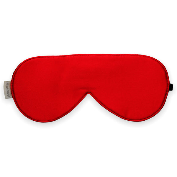 elizabethW Red Sleep Mask
