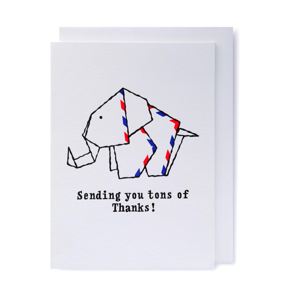 Greeting Card "Tons of Thanks" - elizabethW