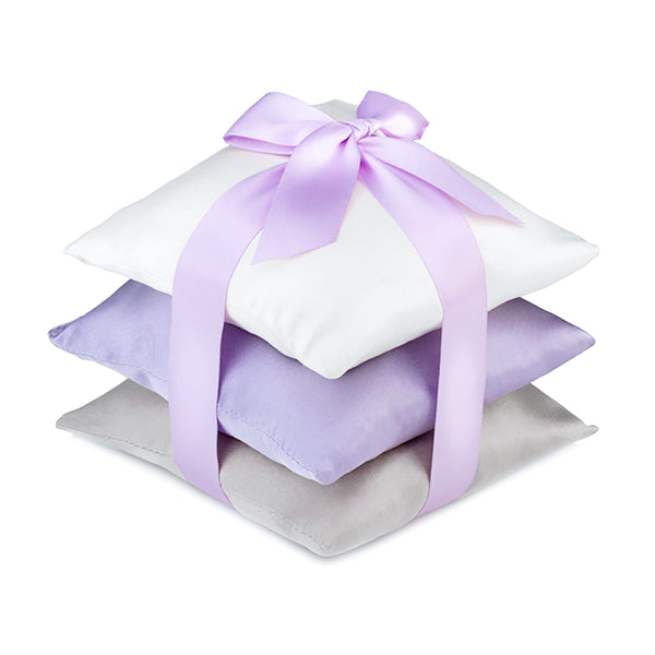 elizabethW Purple Silk Sachet Set
