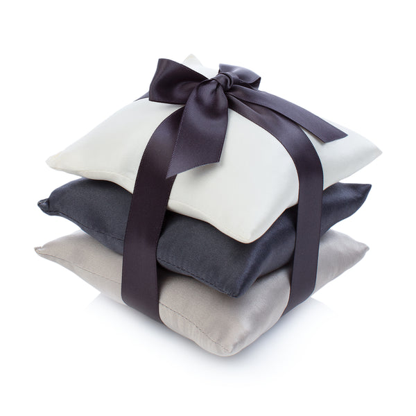 elizabethW Slate Silk Sachet Set